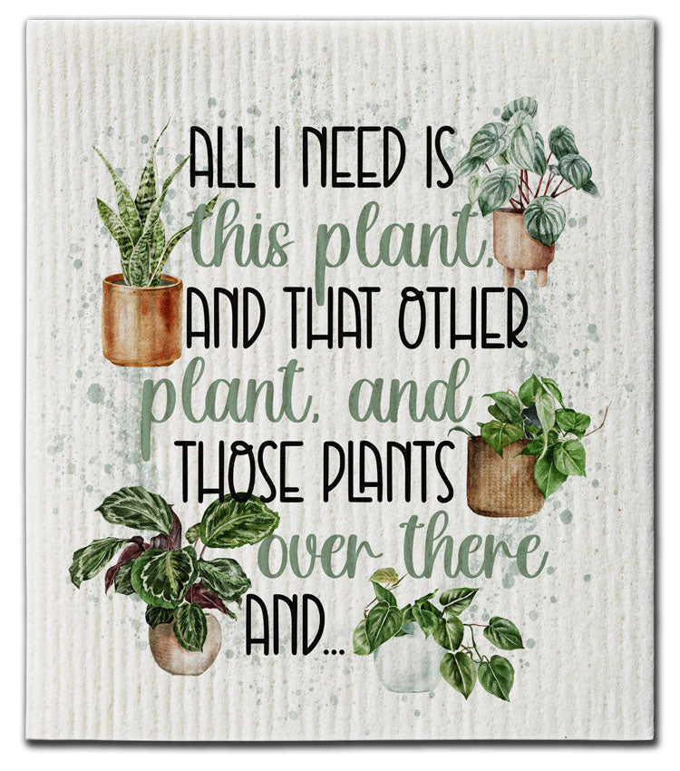 All I Need Dishcloth – CJ Bella Co.