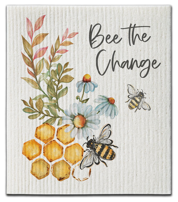 Bee The Change Dishcloth – CJ Bella Co.