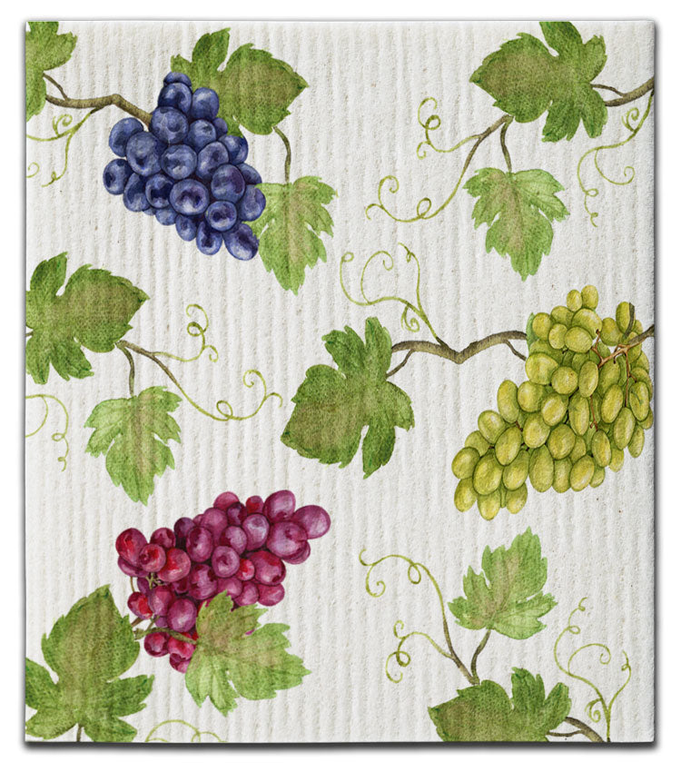 Grapes Dishcloth – CJ Bella Co.