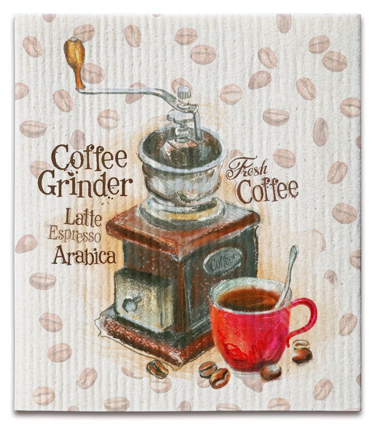 Coffee Grinder Dishcloth – CJ Bella Co.
