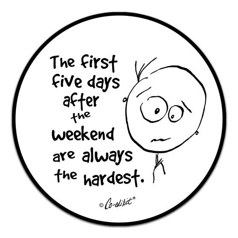 "The First Five Days" Vinyl Decal by Co-Edikit – CJ Bella Co.