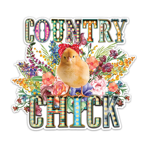 "Country Chick" Vinyl Decal by CJ Bella Co – CJ Bella Co.