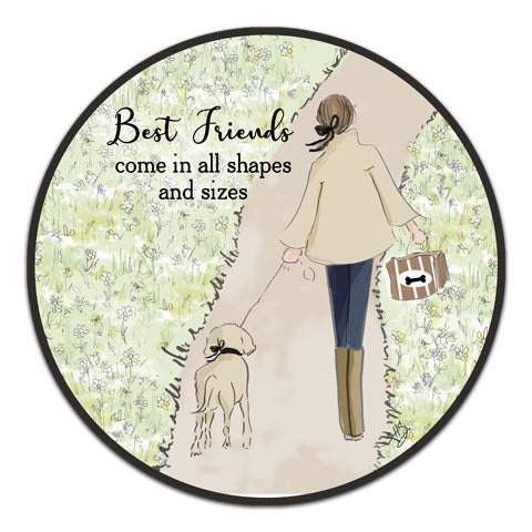 "Best Friends Come" Vinyl Decal by Heather Stillufsen – CJ Bella Co.